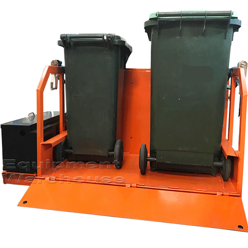 Forklift Hydraulic Sideway Double Wheelie Bin Tipper | Wheelie Bin ...