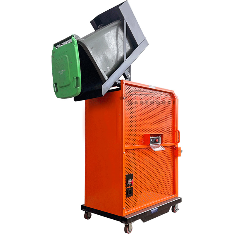 500kg Electric Hydraulic Wheelie Bin Tipper with Gate | Wheelie Bin ...